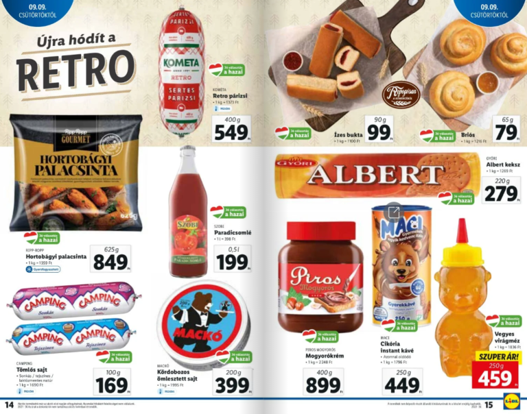 Lidl geht Retro | Ungarn-TV.com | Reisemagazin & Aktuelle Nachrichten.